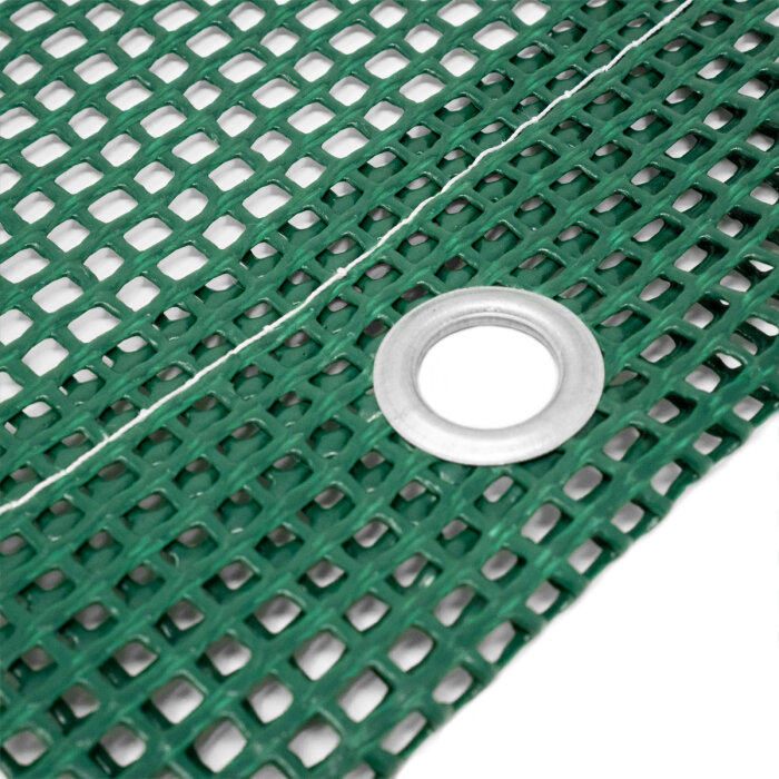 Gittergewebe zur Ladungssicherung und als Windschutz